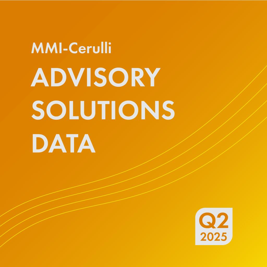 MMI-Cerulli Q1 2025 Advisory Solutions Data | Money Management Institute